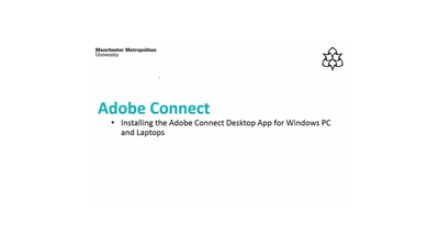Installing the Adobe Connect Desktop App for Windows PC/Laptop - mmutube