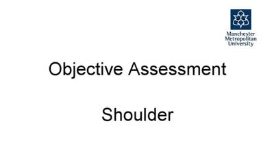 Objective Assessment - Shoulder - mmutube