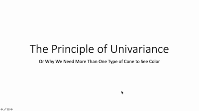 The Principle of Univariance - BYU-Idaho