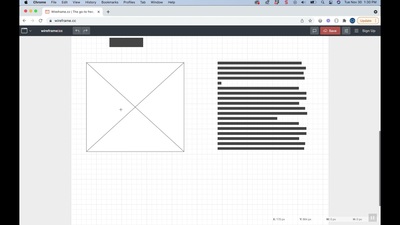 Creating a wireframe using wireframe.cc - BYU-Idaho