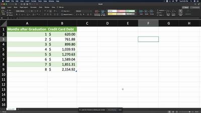 Using EXP in Excel to evaluate an exponential trend line equation - BYU ...