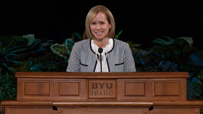Sister Amy A. Wright - "Follow the Prophet" - BYU-Idaho