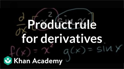 Product rule | Derivative rules | AP Calculus AB | Khan Academy - BYU-Idaho