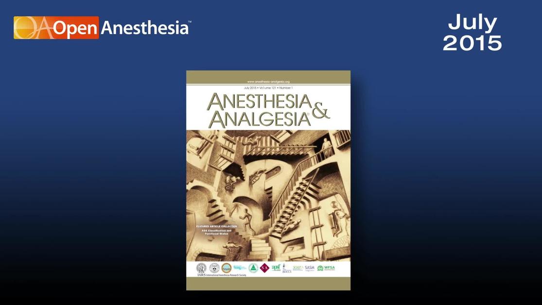 Anesthesia & Analgesia