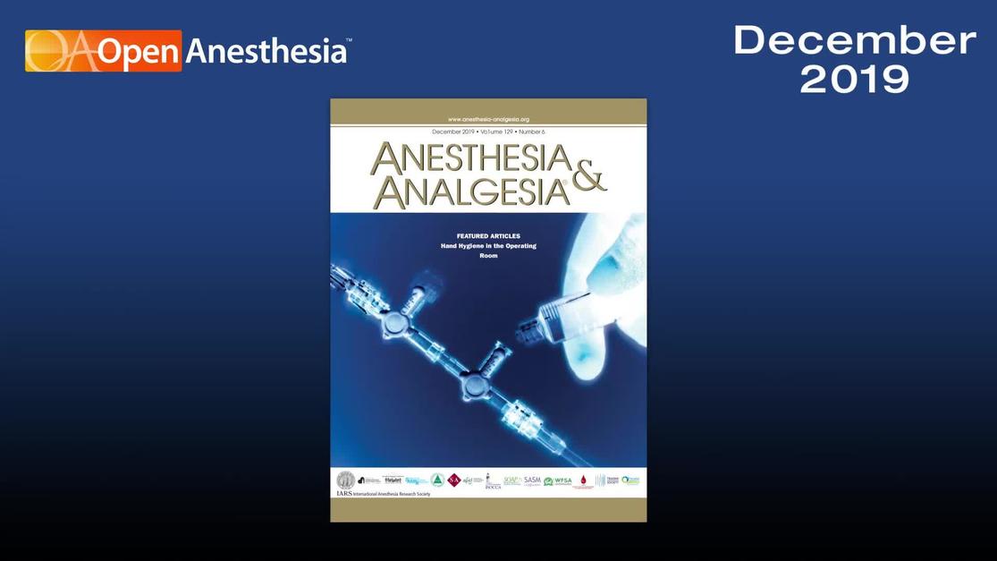 Anesthesia & Analgesia