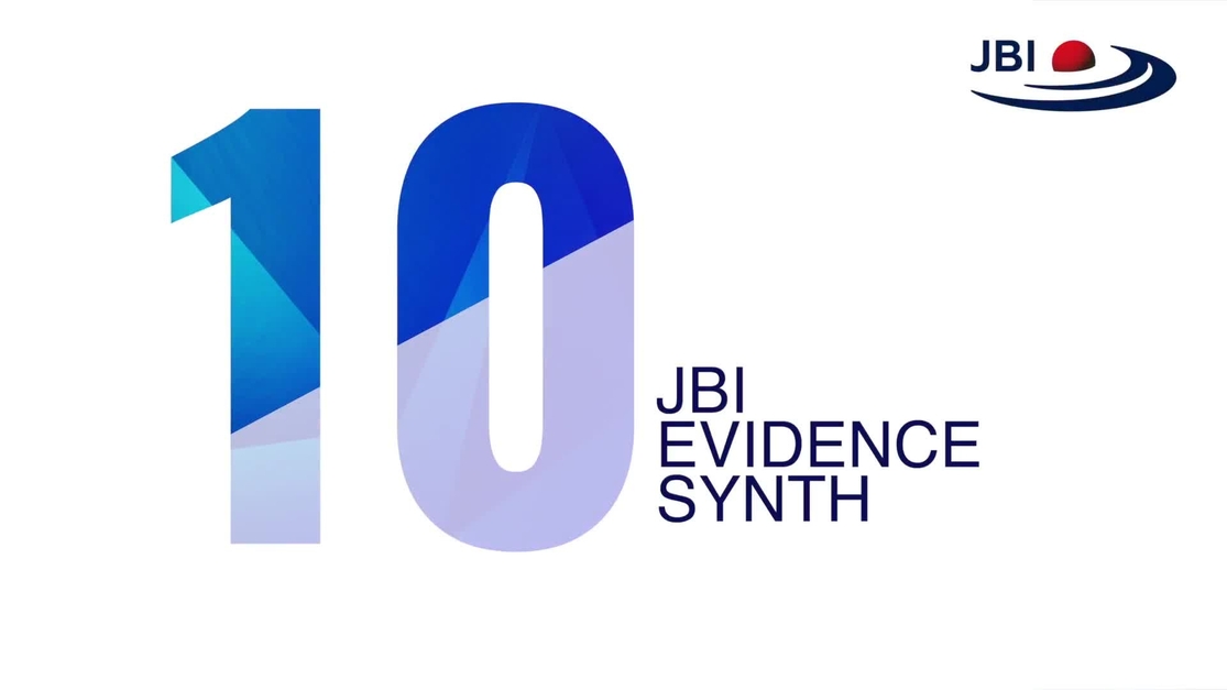 JBI Evidence Synthesis