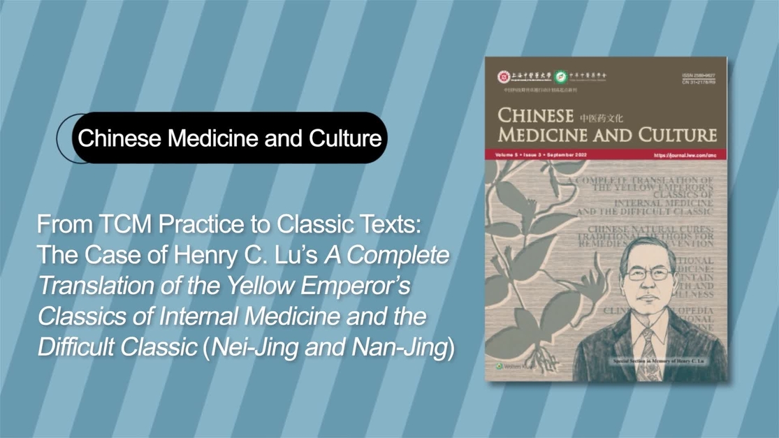 Chinese Medicine and Culture