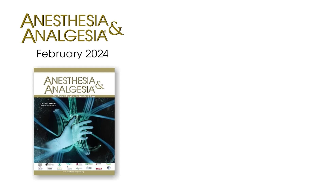 Anesthesia & Analgesia