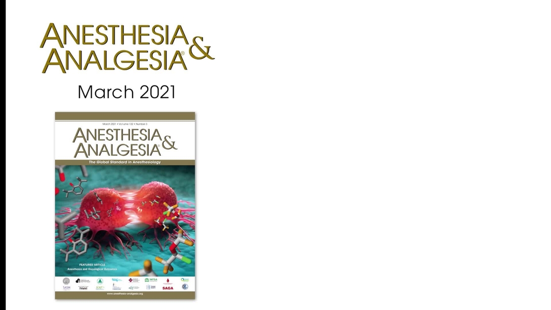 Anesthesia & Analgesia