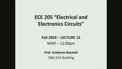 ECE 205 Fall 2024 - Lecture 12 - Illinois Media Space