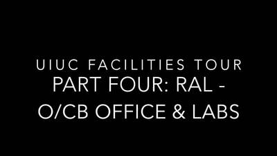 UIUC Chemistry Facilities Tour Part 4: O/CB Office & Introduction to ...