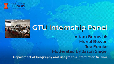 GTU Internship Panel (2023) - Illinois Media Space