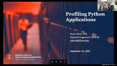 Profiling Python Workshop - September 2022 - Illinois Media Space