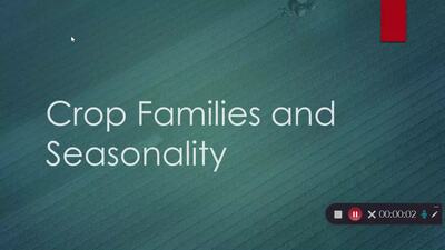 Crop Families and Seasonality - January 19th 2024, 5:00:03 pm ...
