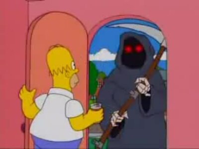 Homer Simpson Kills the Grim Reaper [4gR4Ks1CMBk] - Illinois Media Space