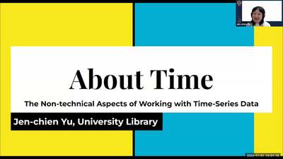 About Time: The Non-technical Aspects of Working with Time-Series Data ...