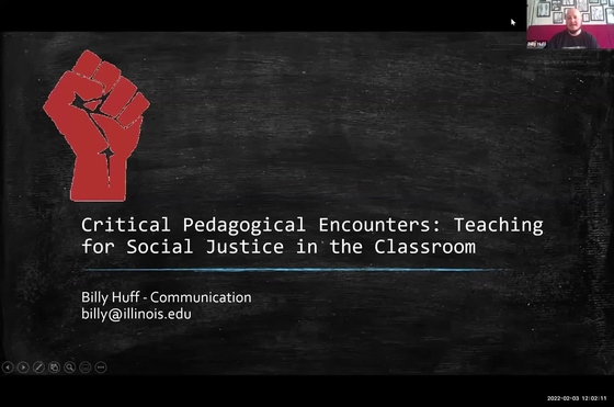Teaching for Social Justice in the Classroom - Illinois Media Space