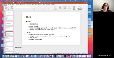 IS 199 Speaker Series: Ashley Hetrick, Data Analyst for Technology ...