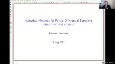 CS555 Lecture 1 January 19 - Illinois Media Space