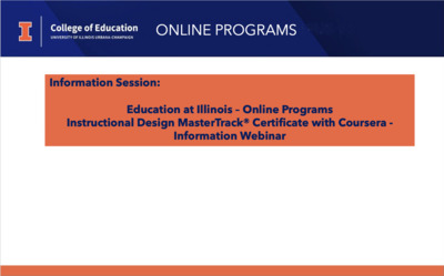 Education at Illinois - Online Programs, Instructional Design ...