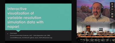 Interactive visualization of variable-resolution simulation data with napari - Chris Havlin ...