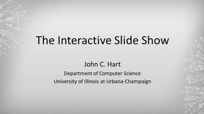 7-2-3 The Interactive Slide Show - Illinois Media Space