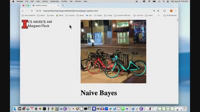 CS 440/ECE448 Fall 2024 (Naive Bayes 1) - Illinois Media Space