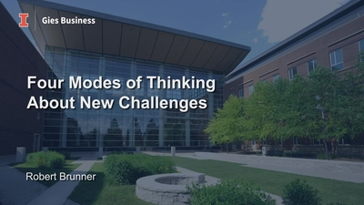 Four Modes of Thinking About New Challenges Part 1 - Illinois Media Space