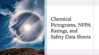 Chemical Pictograms, NFPA Ratings, and Safety Data Sheets - Illinois ...
