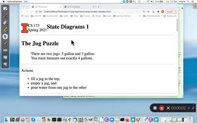 CS 173 (Spring 2021) State Diagrams 1 - Illinois Media Space
