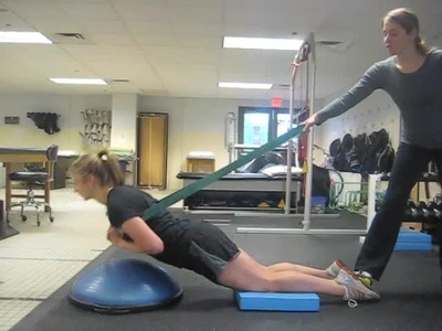 Russian Hamstring using theraband for help - Princeton University Media ...
