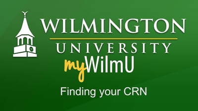 MyWilmU-Finding your CRN (Course Reference Number) - WilmUTube