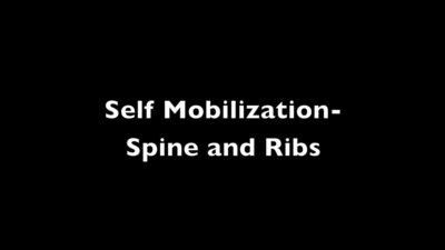 Self Mobilization- Spine - UW-Madison Kaltura MediaSpace