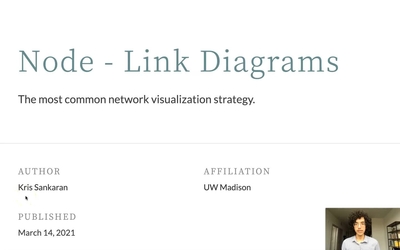 Week 8 [2] Node - Link Diagrams - UW-Madison Kaltura MediaSpace