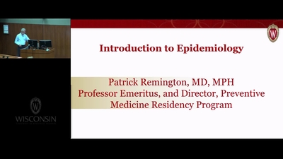 PPP - Intro to Epidemiology - UW-Madison Kaltura MediaSpace