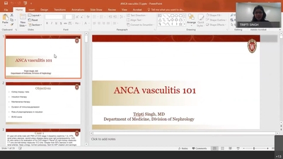 Neph-Rheum: ANCA Vasculitis - UW-Madison Kaltura MediaSpace