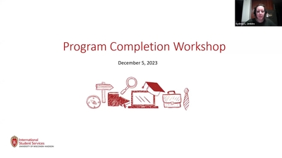 Program Completion Workshop Fall 2023 - UW-Madison Kaltura MediaSpace