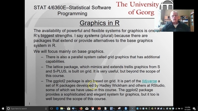 Introduction to Graphics in R.mp4 - University of Georgia Online Learning