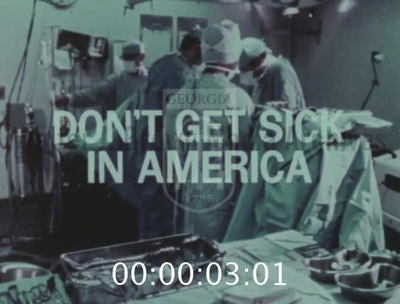 CBS Reports. Health in America. No. 2, Don't Get Sick in America | 4 of ...