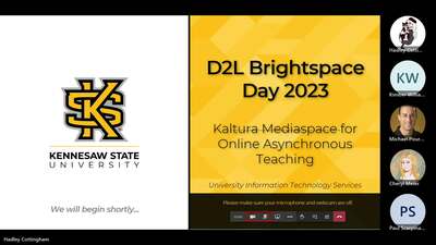 D2L Day 2023 - Kaltura Mediaspace for Online Asynchronous Teaching ...