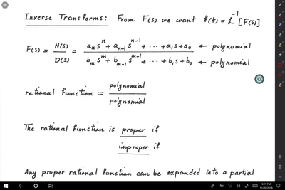 Laplace Transform (Part 2): Laplace Inverse - University of California ...