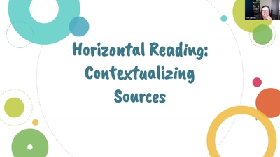 Horizontal Reading - University of California, Davis