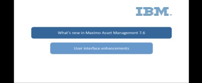 User interface enhancements - IBM MediaCenter