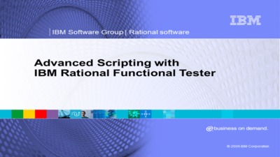 Advanced scripting - IBM MediaCenter