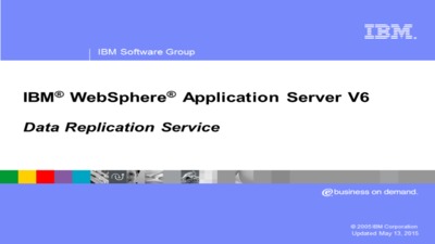 Data replication service (DRS) - IBM MediaCenter