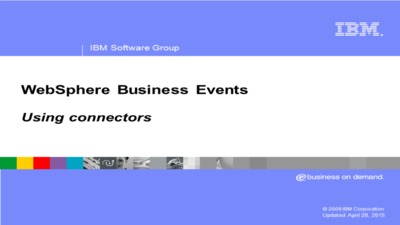 Using connectors - IBM MediaCenter
