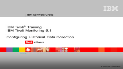 How historical data collection operates, how to configure the ...