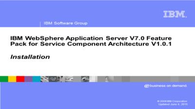 Installation - IBM MediaCenter