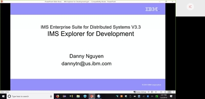 IMS Explorer - IBM Mediacenter