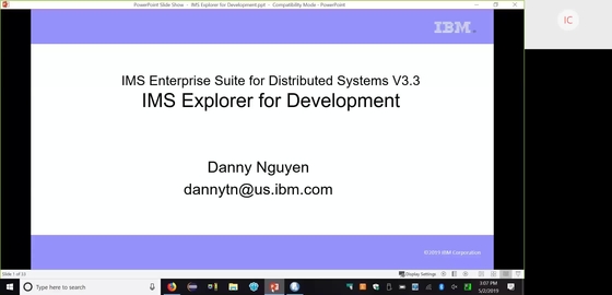 IMS Explorer - IBM MediaCenter